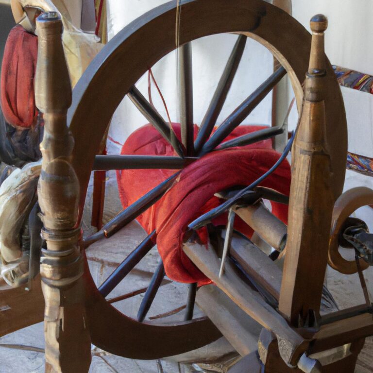 La Rueda De Hilado Manual: Un Invento Imprescindible En La Historia De ...