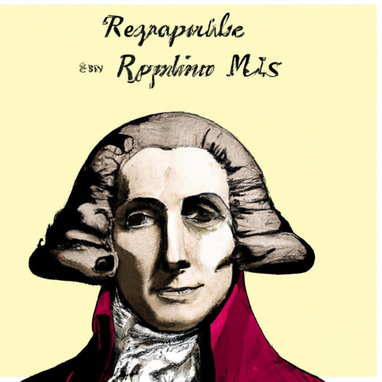 Maximilien De Robespierre: El Líder Revolucionario Que Marcó Un Antes Y ...